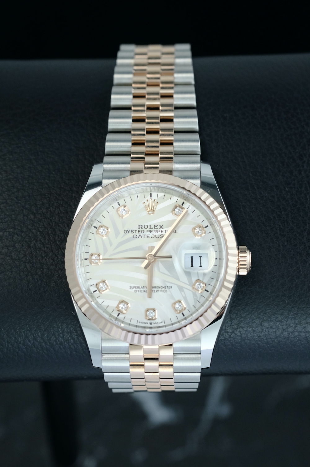 Buy Rolex | Datejust 36mm Steel and Everose Gold Flutted Dial | 126231 ...