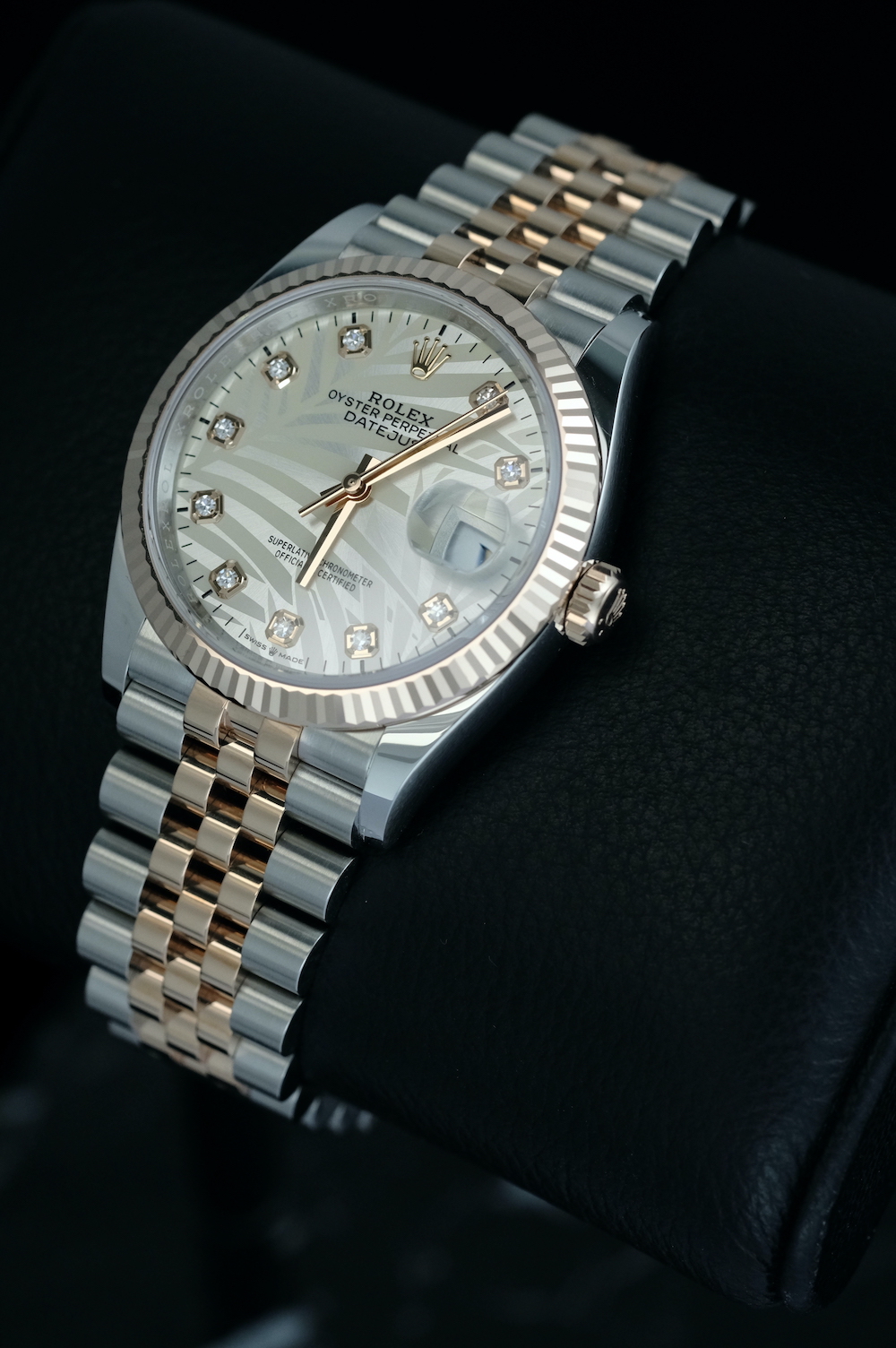 Buy Rolex | Datejust 36mm Steel and Everose Gold Flutted Dial | 126231 ...