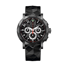 Buy Graff | ChronoGraff Black DLC Steel Chronograff 42mm ...